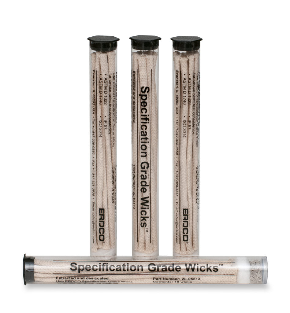D1322 Extracted Wicks for Smoke Point – DC SCIENTIFIC